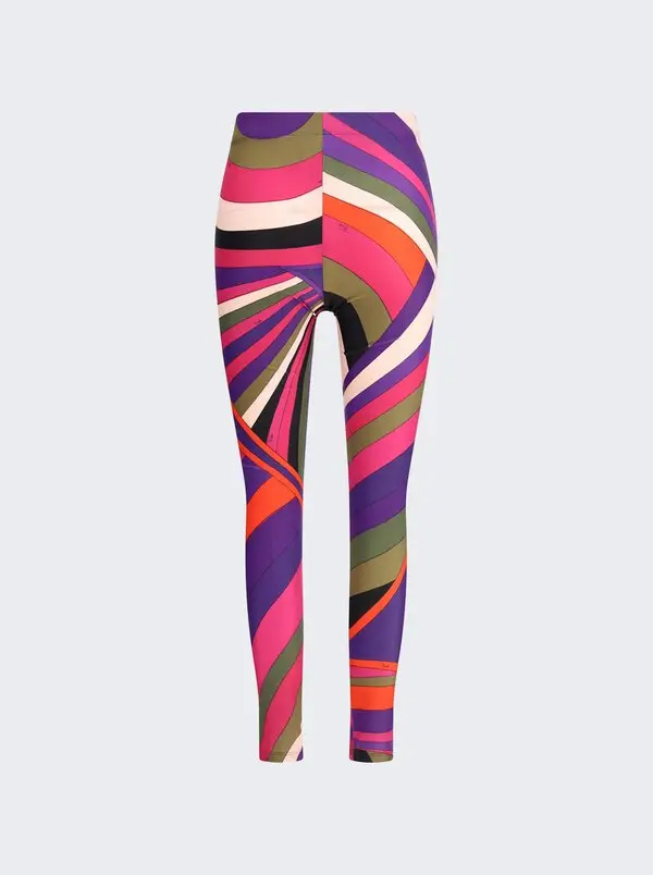 Emilio Pucci Iride Print Leggings Multicolor