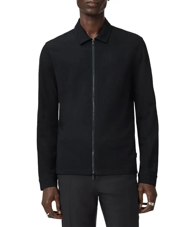 John Varvatos Kassen Jacquard Shirt Jacket