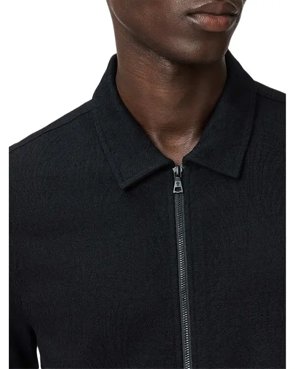 John Varvatos Kassen Jacquard Shirt Jacket