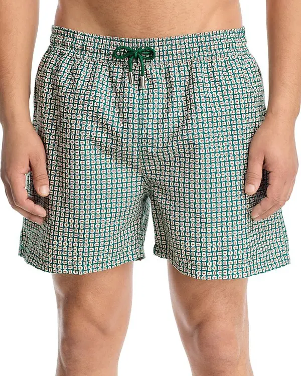 Simkhai Patterned Swim Trunks