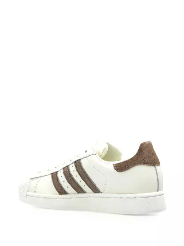 Adidas Superstar Ii Striped Sneakers - Neutrals