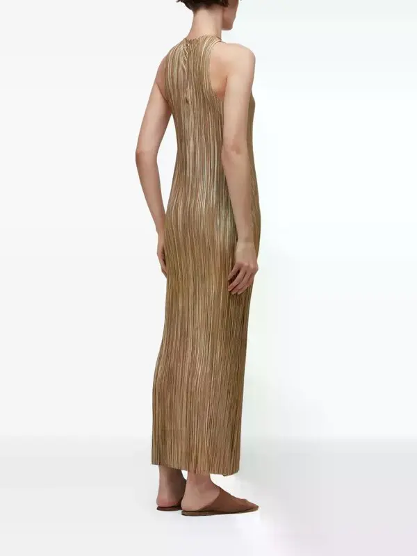 OSKLEN Plisse Maxi Dress