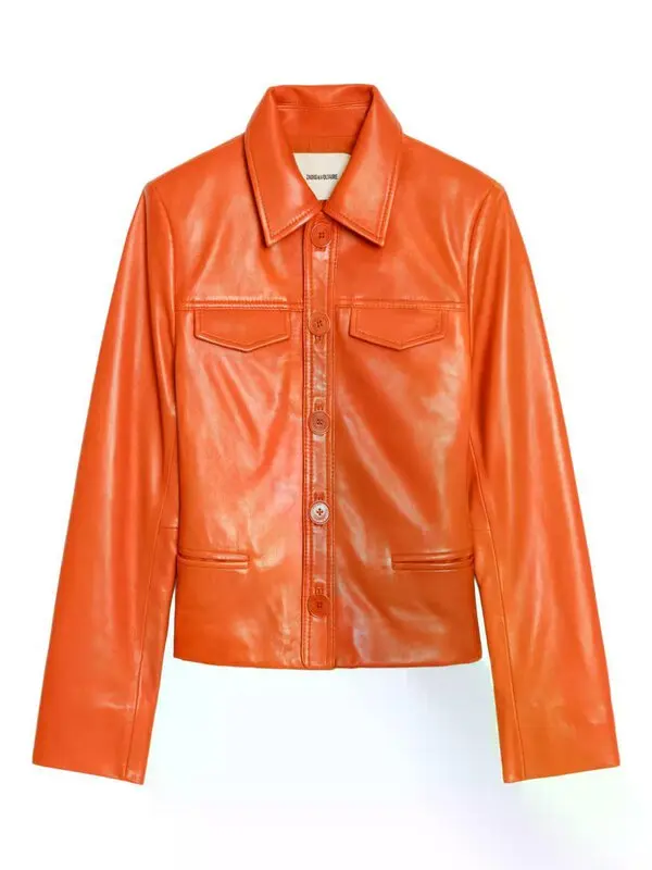 Zadig&Voltaire Liam Buttoned Jacket - Orange