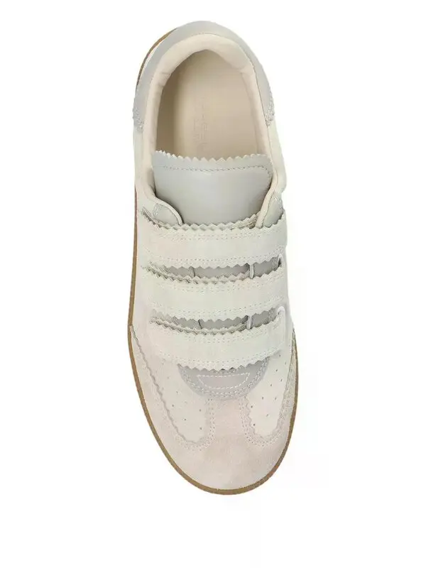 Isabel Marant Scallop-trim Strap Sneakers