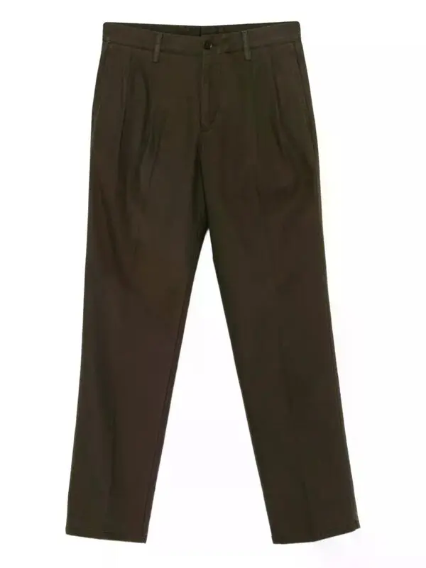 Aspesi Pleated Cotton Trousers