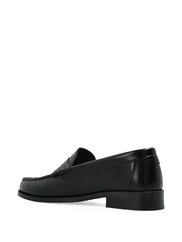 Furla Slip-on Loafers - Black