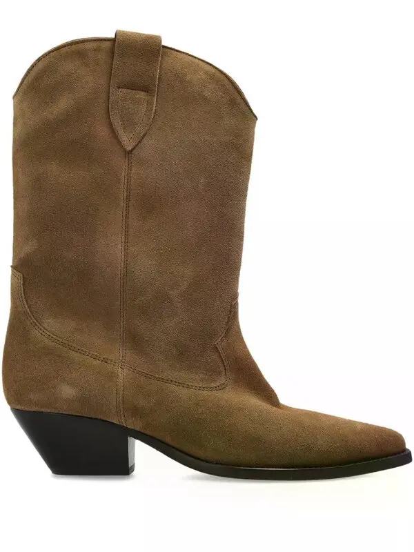 Isabel Marant Duerto Western Boots - Green