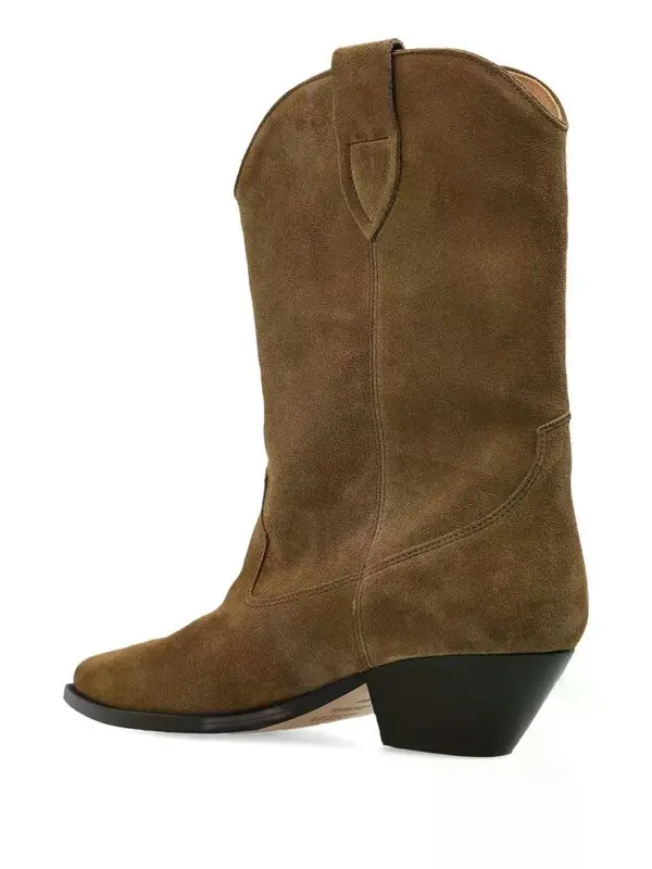 Isabel Marant Duerto Western Boots - Green