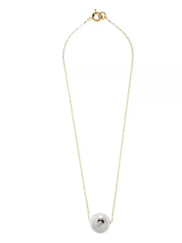 Isabel Marant Sphere Pendant Necklace - Silver