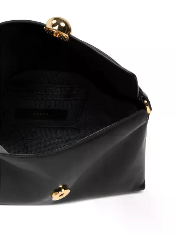 Furla Mini Sfera Leather Tote - Black