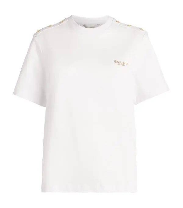 Barbour Stretch-cotton Marla T-shirt