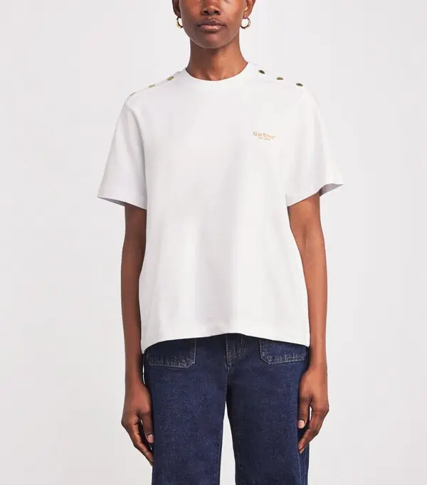 Barbour Stretch-cotton Marla T-shirt