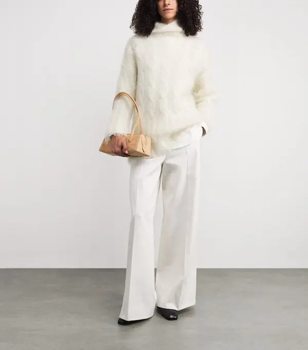 JOSEPH Mohair-blend Fortin Sweater