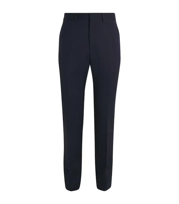 Ralph Lauren Purple Label Wool Gabardine Trousers