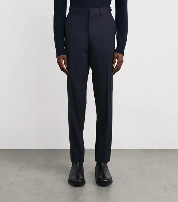 Ralph Lauren Purple Label Wool Gabardine Trousers