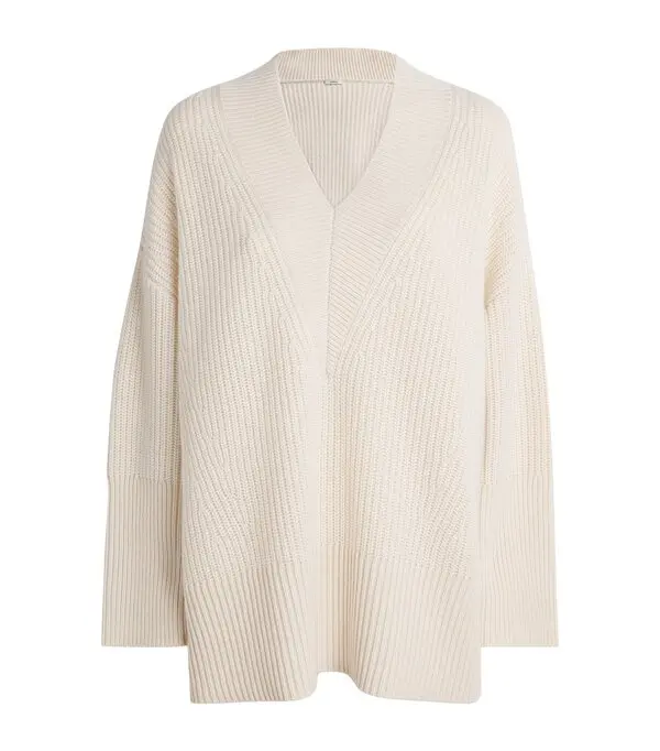 JOSEPH Cashmere Ribbed Noel Sweater