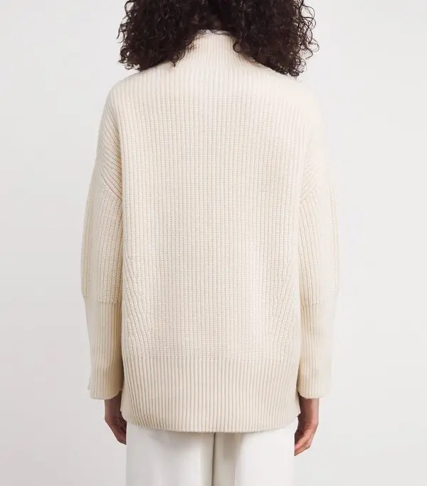 JOSEPH Cashmere Ribbed Noel Sweater