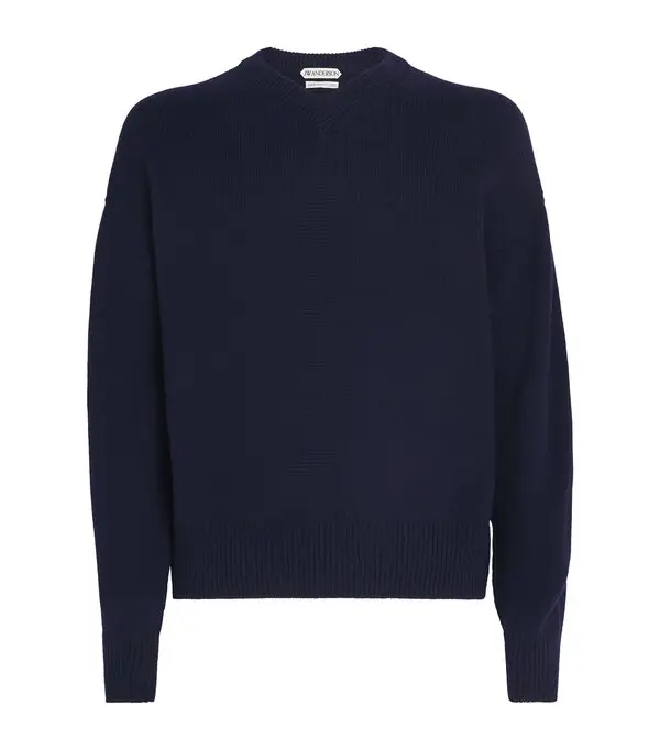 JW Anderson Cashmere V-neck Sweater