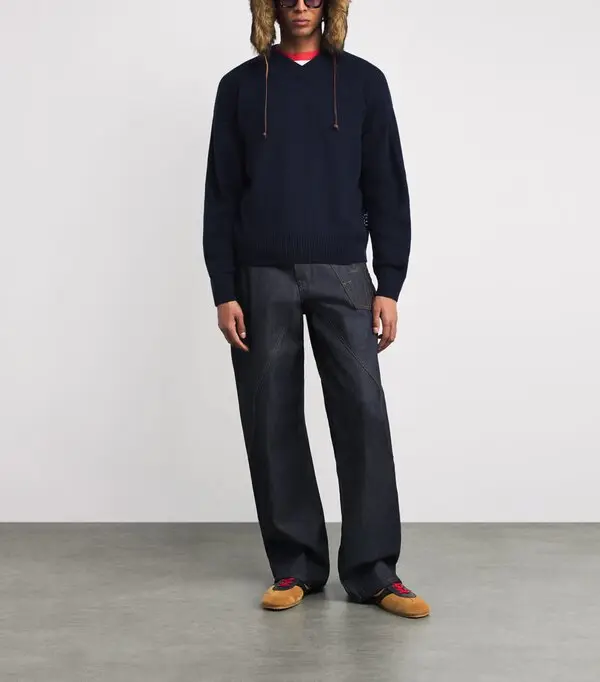 JW Anderson Cashmere V-neck Sweater