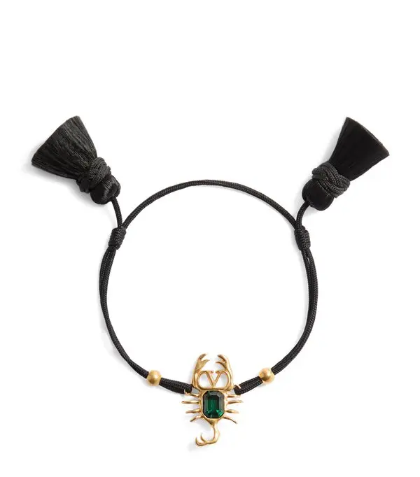 Valentino Garavani Vlogo Scorpion Bracelet - Black