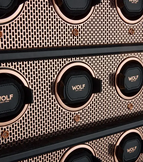 Wolf Axis 12-piece Watch Winder Cabinet