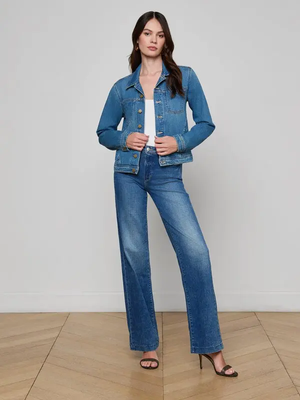 L'Agence Celine Jean Jacket - Wilton