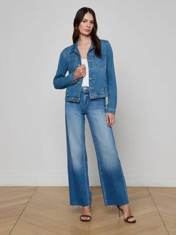 L'Agence Celine Jean Jacket - Wilton