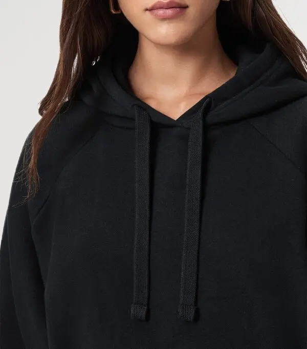 ALLSAINTS Cotton-blend Oversized Sequined Logo Hoodie