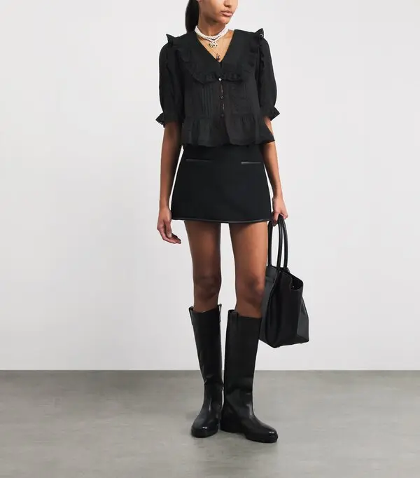Rixo Cotton Ellery Blouse