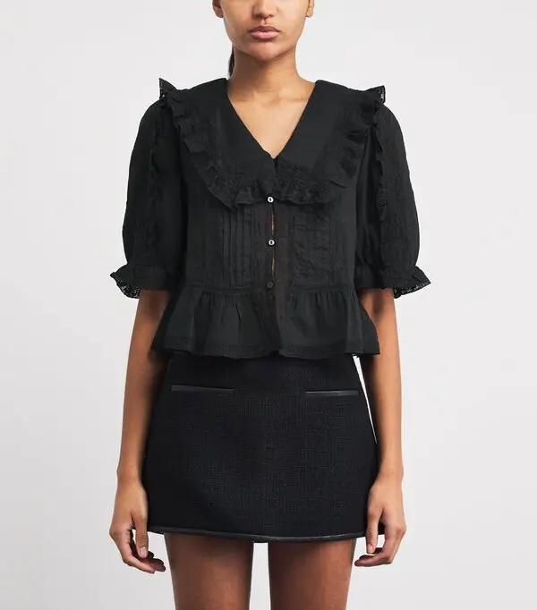Rixo Cotton Ellery Blouse