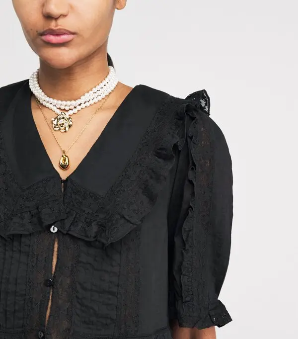 Rixo Cotton Ellery Blouse