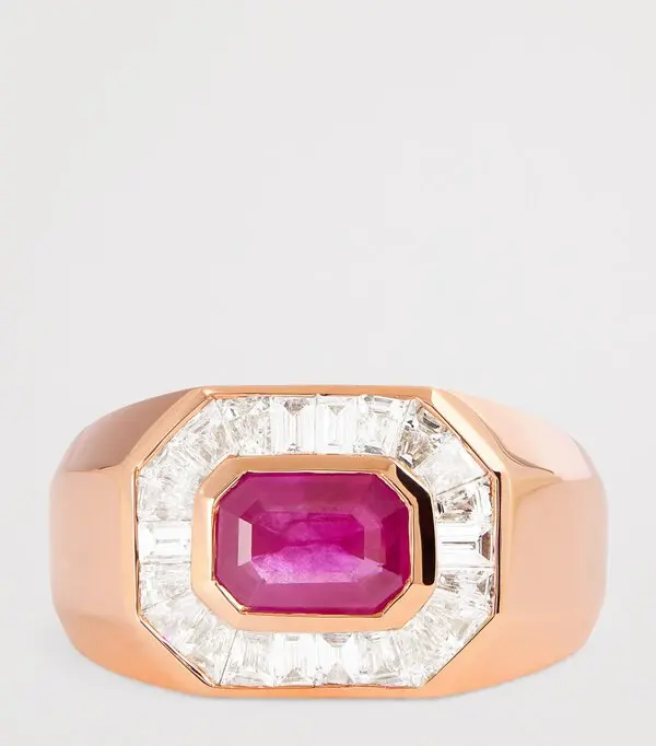 Shay Diamond And Ruby Championship Ring