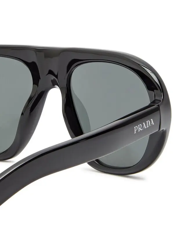 Prada Aviator Sunglasses - Black