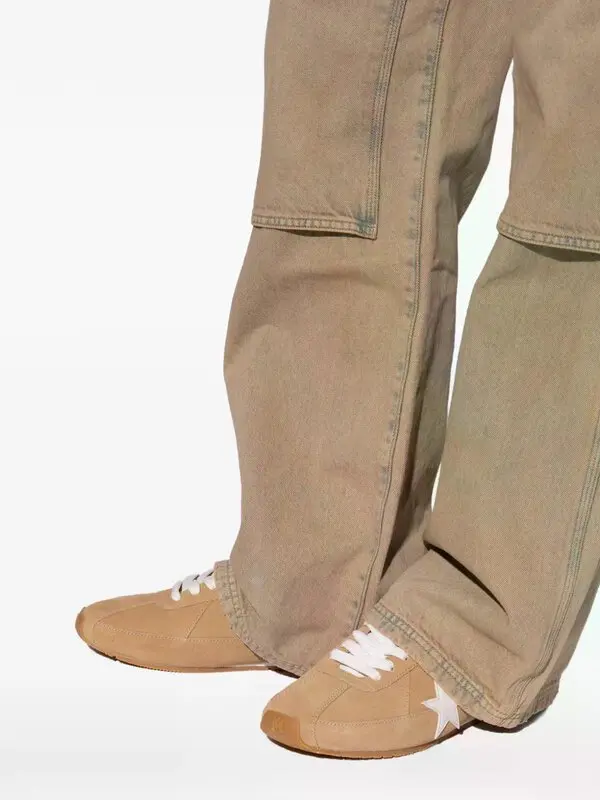 Amiri Pacific Flat Suede Sneakers