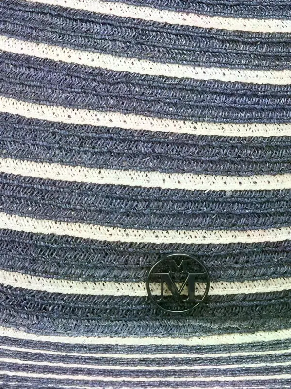MAISON MICHEL Marsha Striped Hat