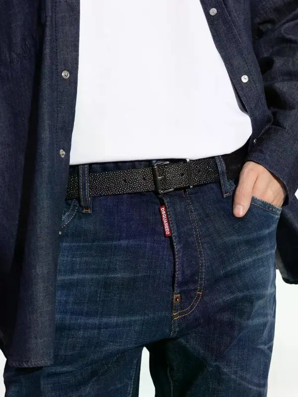 Dsquared2 Textured Buckle Belt