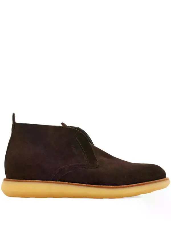 FERRAGAMO Slip-on Desert Boots - Brown