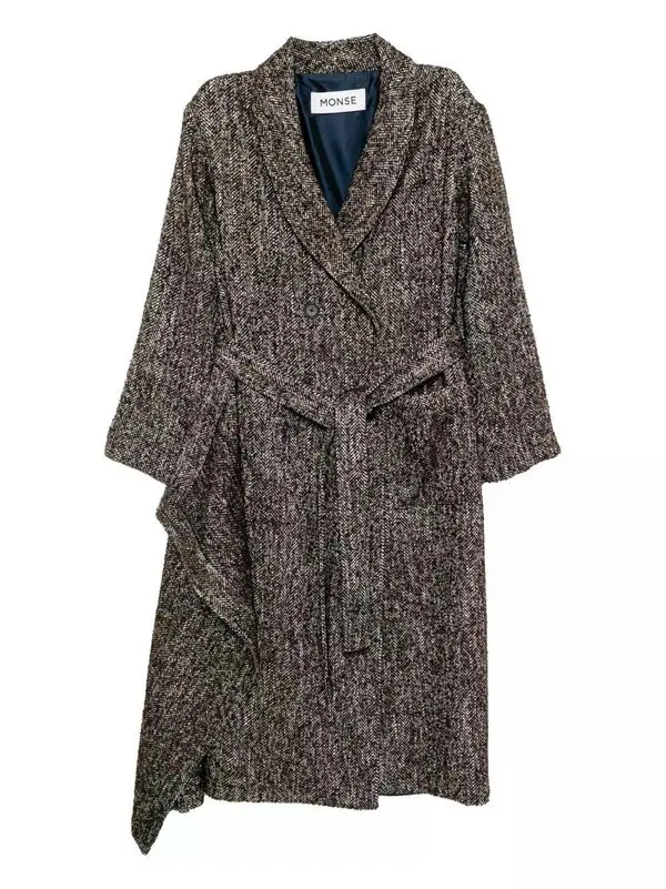 Monse Shawl-lapel Double-breasted Coat