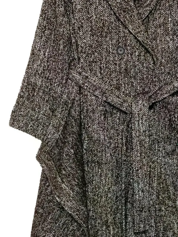 Monse Shawl-lapel Double-breasted Coat