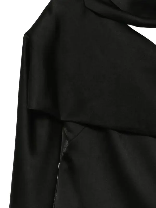 Monse Asymmetric Scarf Top