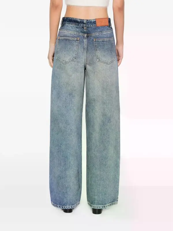 Monse Crystal-studded Jeans