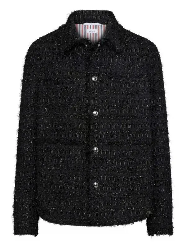 Thom Browne Tweed-texture Jacket