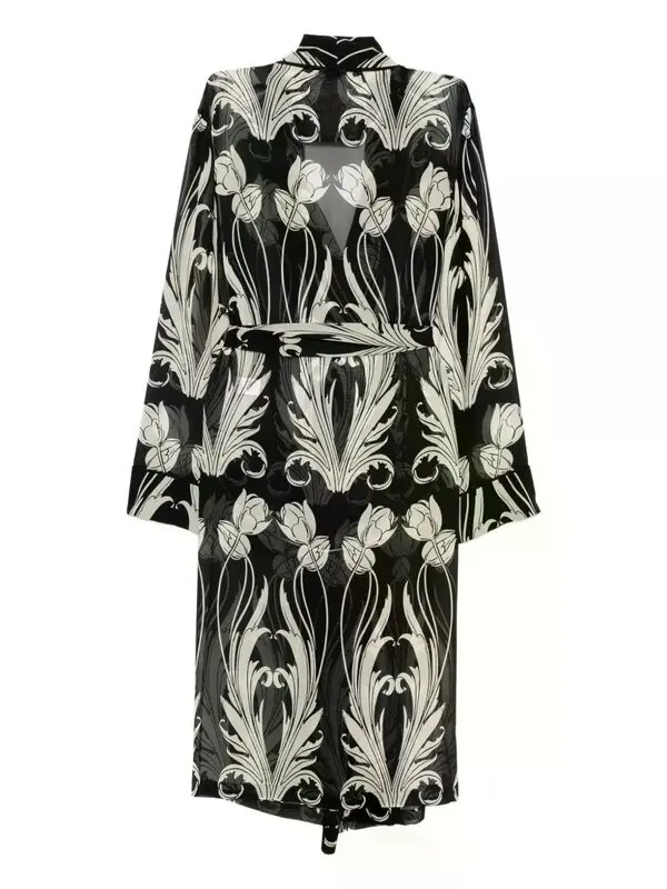 Monse Piped Robe Coat