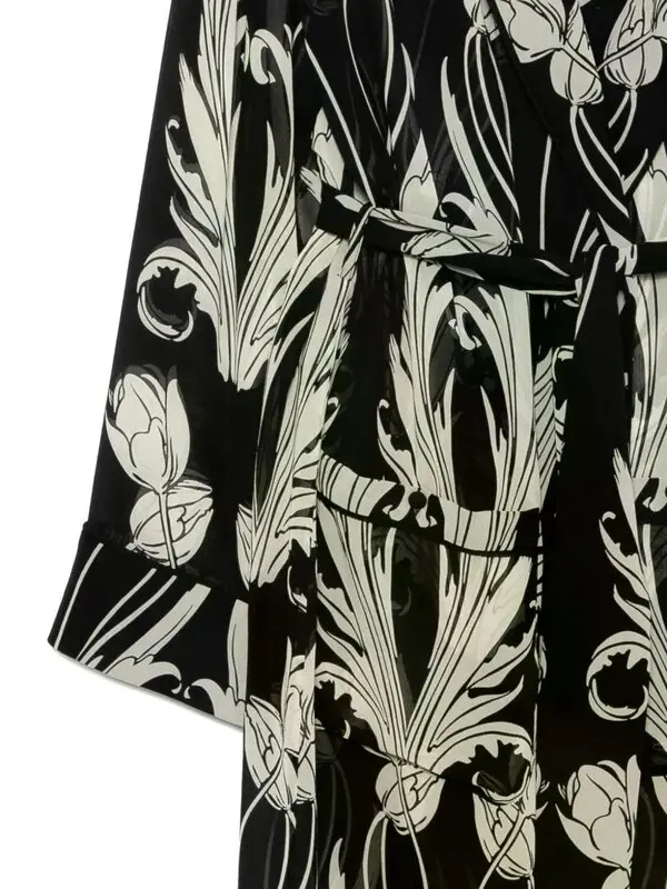 Monse Piped Robe Coat