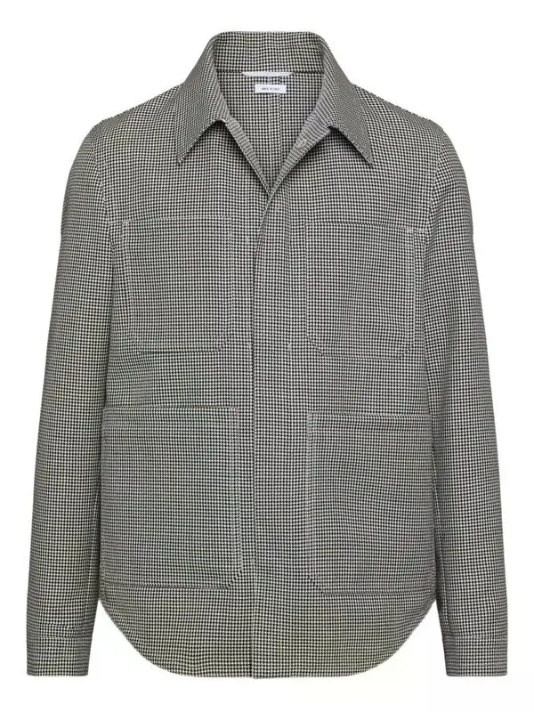 Thom Browne Houndstooth Shirt Jacket