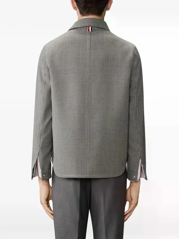 Thom Browne Houndstooth Shirt Jacket