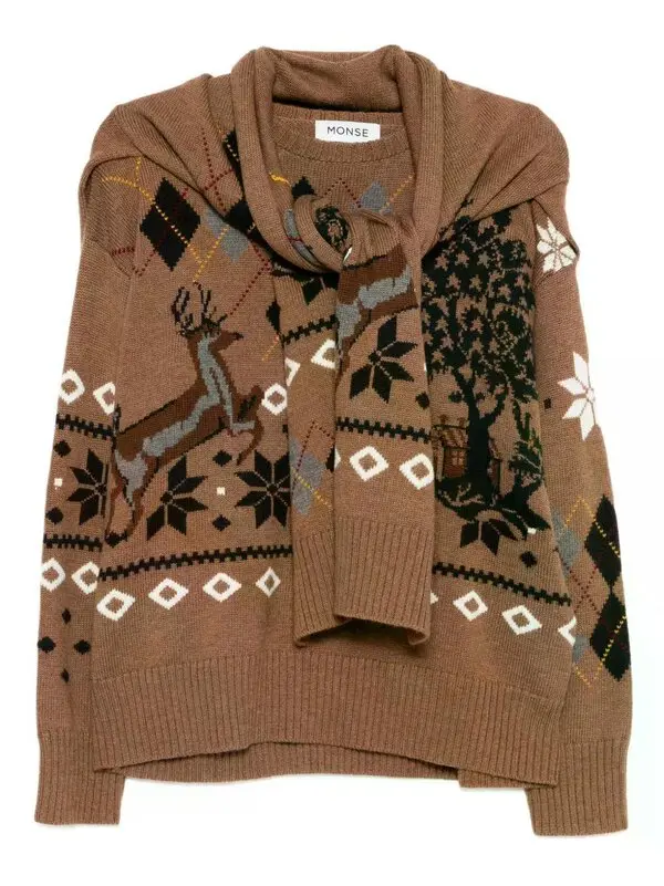 Monse Fair Isle Jumper