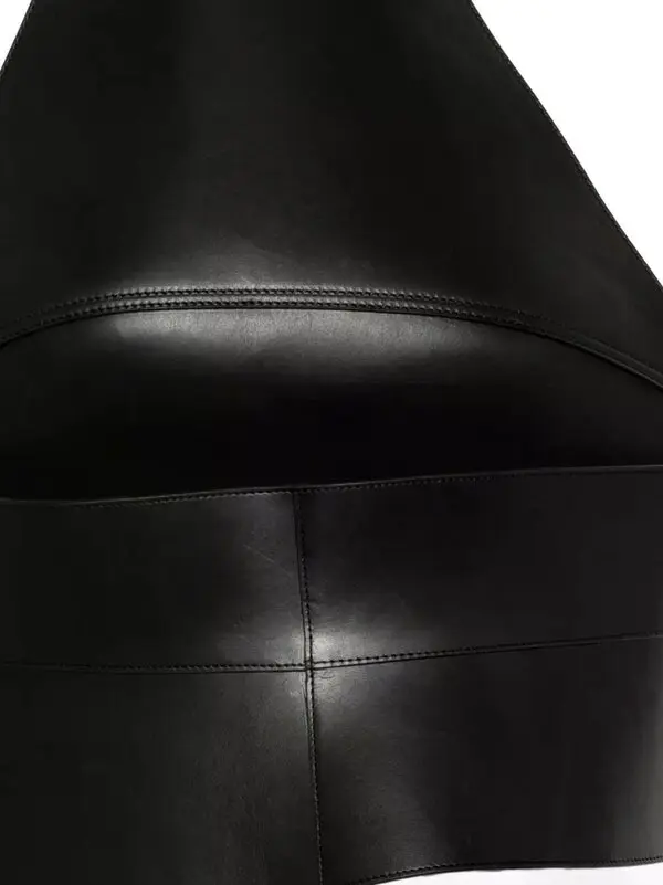Monse Leather Halter Top