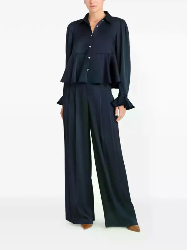 Cinq À Sept Isaure Peplum Shirt