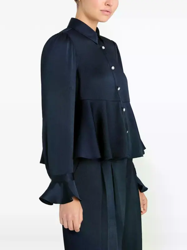 Cinq À Sept Isaure Peplum Shirt